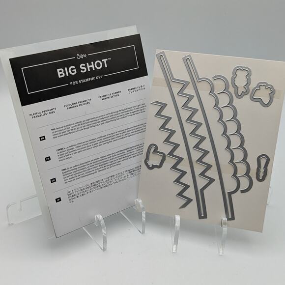 Stampin' Up! | Office | Stampin Up Sizzix Big Shot Playful Pennants ...